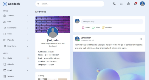 Goodash React Version